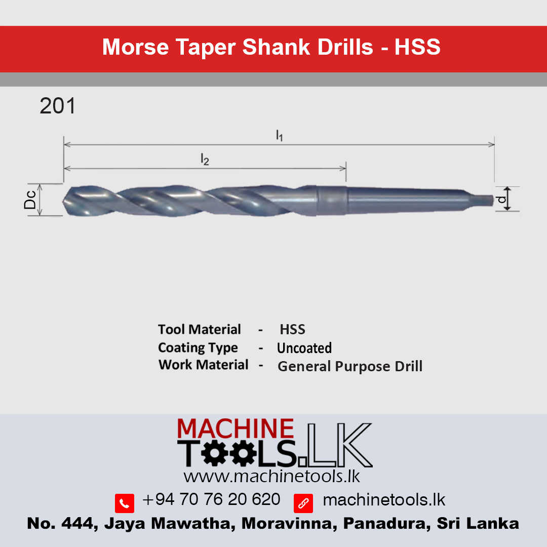 Drill Bit MT3-24.0 mm 2032400 | machinetools.lk
